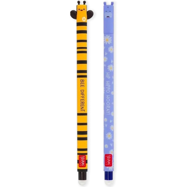 Stylo Legami - 18 Stylos Gel Animaux Effaçables 40,89€ · 1000 Stylos